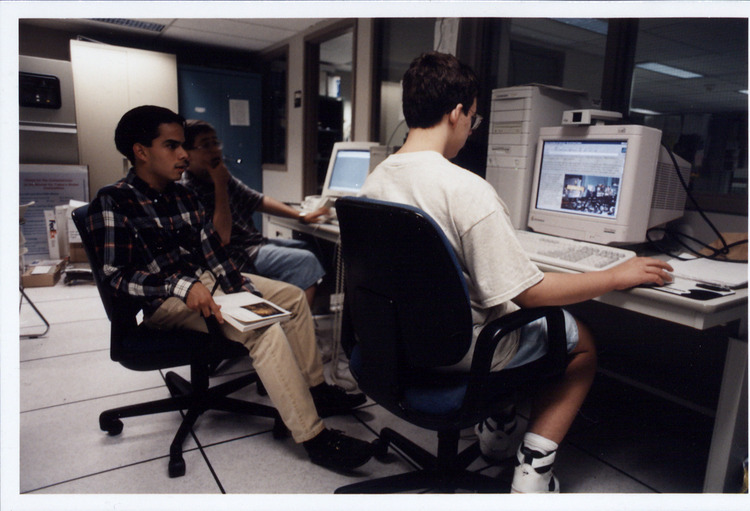 Students in computer laboratory | Lehigh Preserve