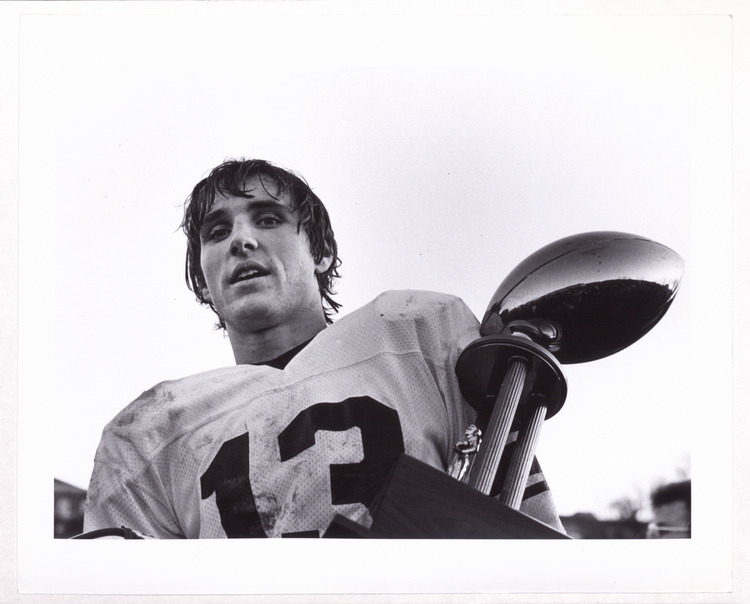 Steve Kreider holding a trophy | Lehigh Preserve