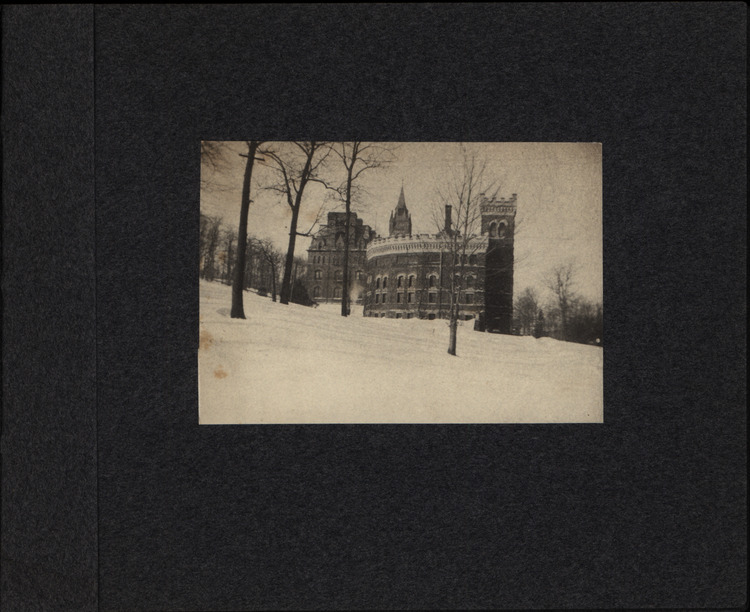 Linderman Library in winter | Lehigh Preserve