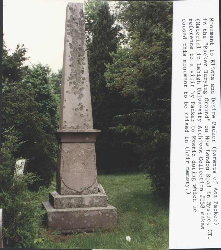 Building / Packer, Asa, 1805-1879 / Packer Memorial | Lehigh Preserve