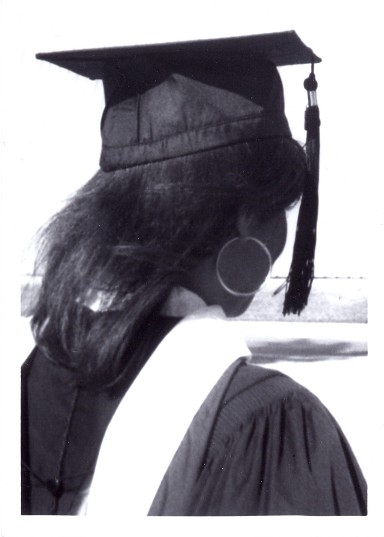 Female graduate at Commencement 1993 | Lehigh Preserve