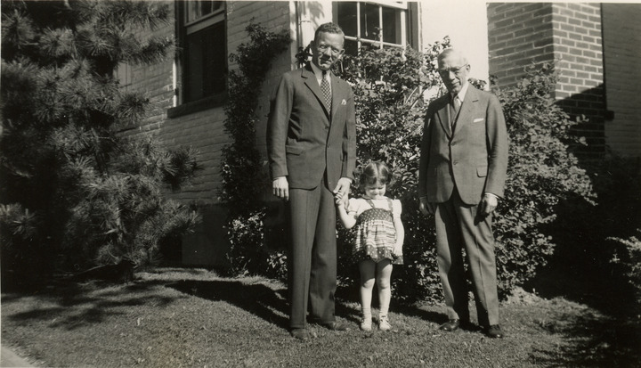 C.F. Martin III with daughter, Pamela, and father, Frank Henry Martin ...