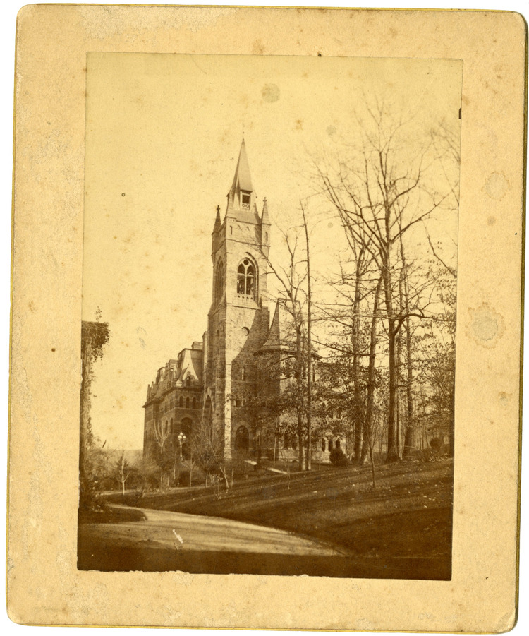 Packer Hall (University Center) west view | Lehigh Preserve
