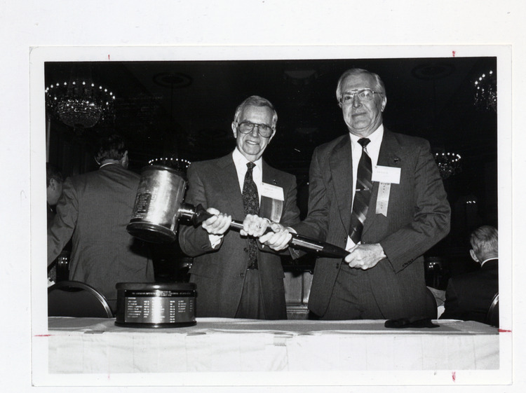 Arthur E. Humphrey; Sheldon Isakoff (L) | Lehigh Preserve