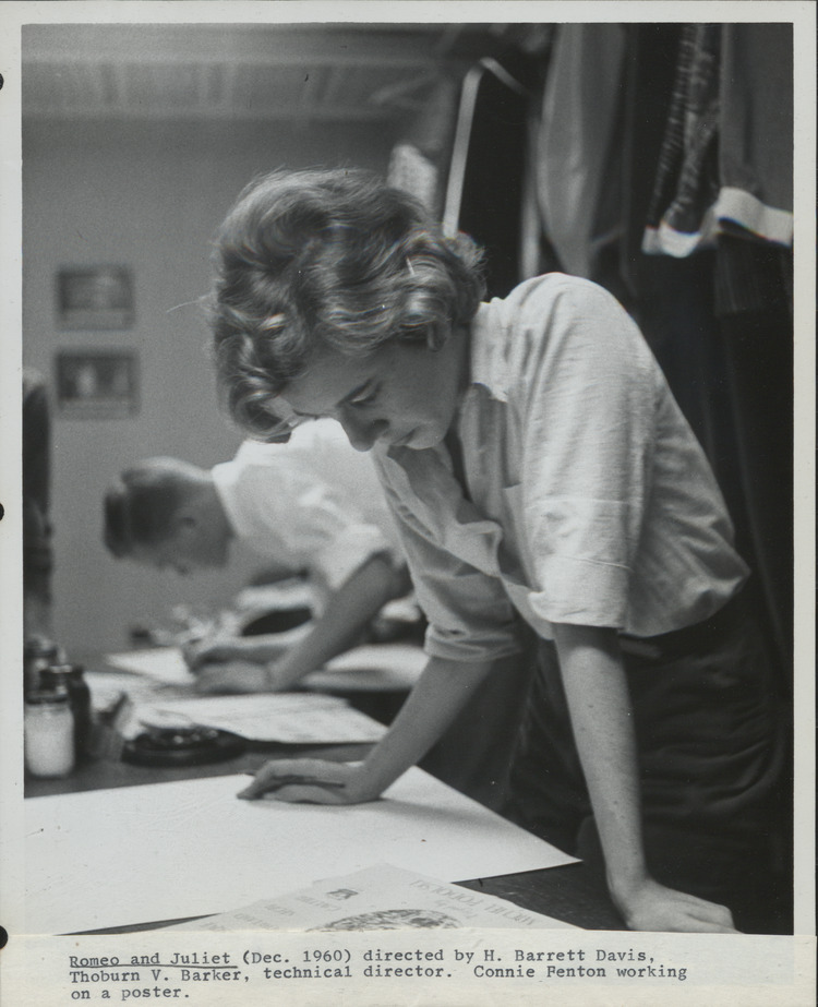 Black and white photo, caption reads Romeo and Juliet (Dec. 1960 ...