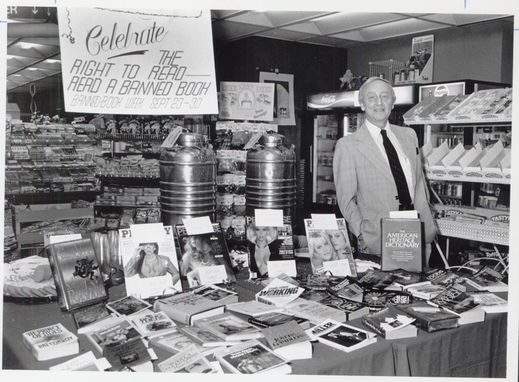 Robert W. Bell - Bookstore display | Lehigh Preserve