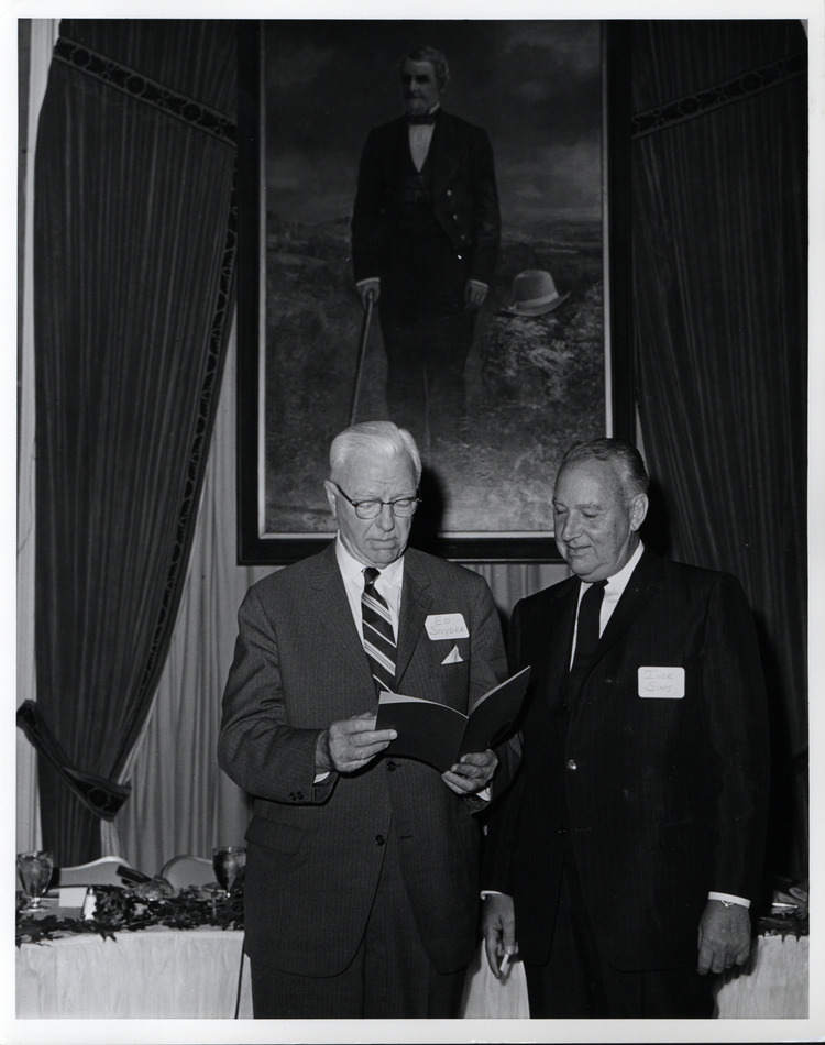 Group portrait / Sims, Ivor D.; Snyder, Edwin H. / Asa Packer Society ...