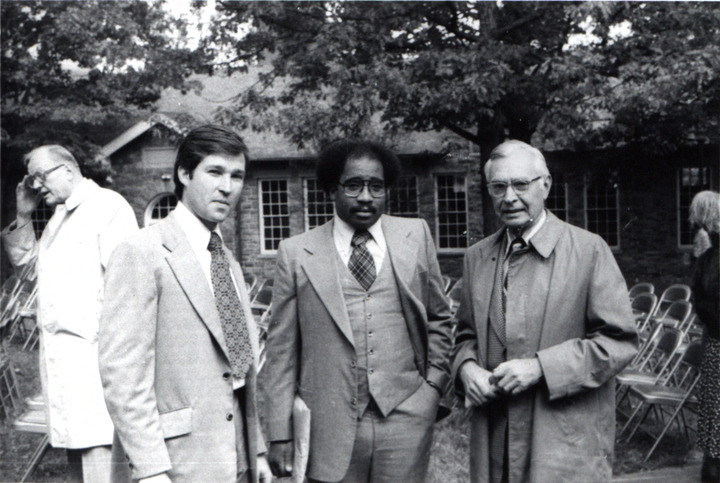 Group portrait / Sherman Fairchild Center for the Physical Sciences ...