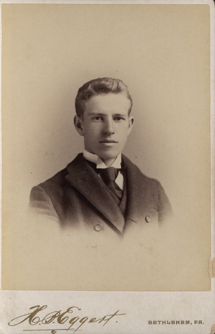 Portrait / Schneider, Herman / 1894 | Lehigh Preserve