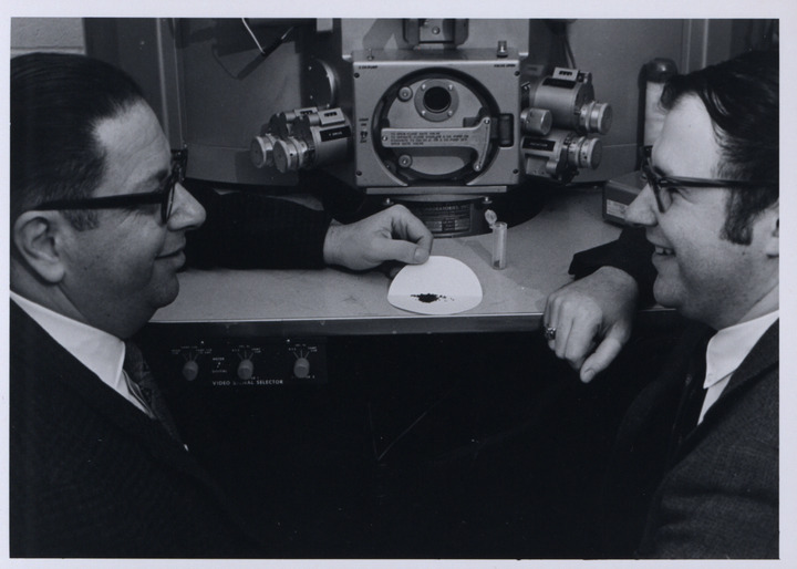 Group portrait / Sclar, Charles B.; Goldstein, Joseph, 1939- / Moon ...