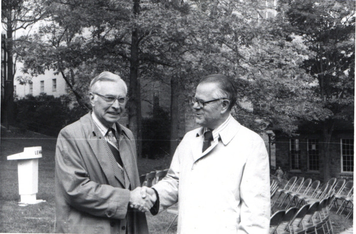 Group portrait / Sherman Fairchild Center for the Physical Sciences ...