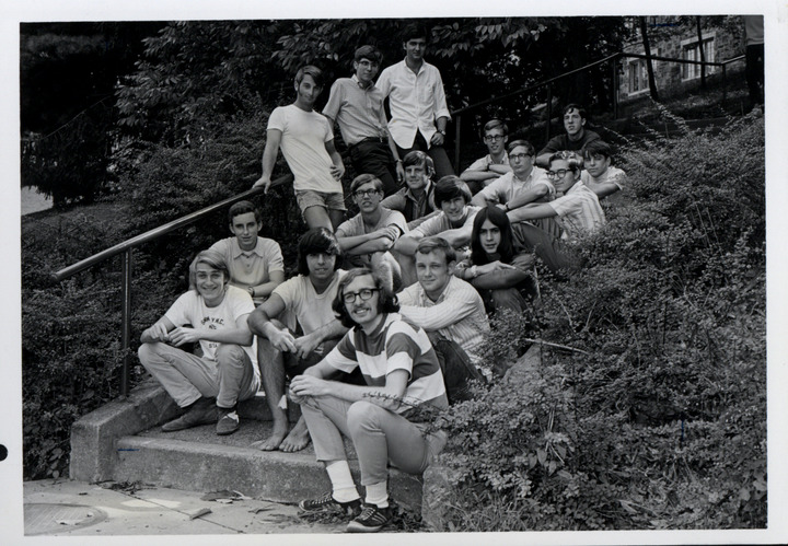 Group Portrait; Building / Drinker House / Living Group (A-3) / 1970 ...