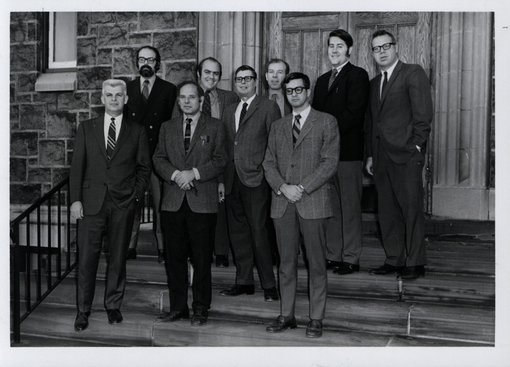 Group portrait / Krouse, Leon E.; Schwartz, Eli; French, E.B.; Braendel ...