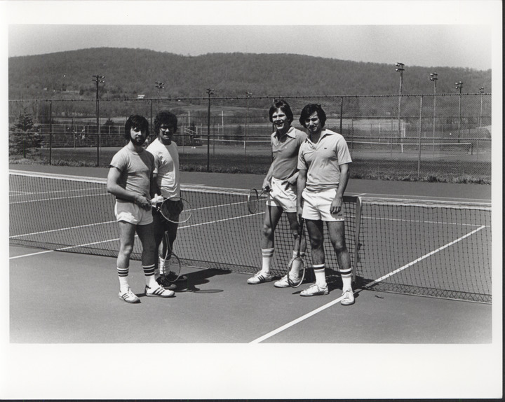 Lehigh students Ciff Morton, Scott Geraghty, Wally Smerconish and Phil ...