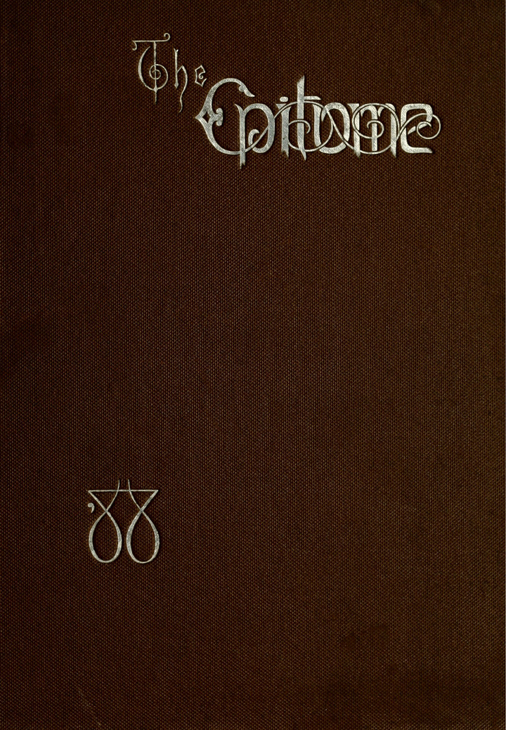 Epitome: Yearbook 1888 | Lehigh Preserve