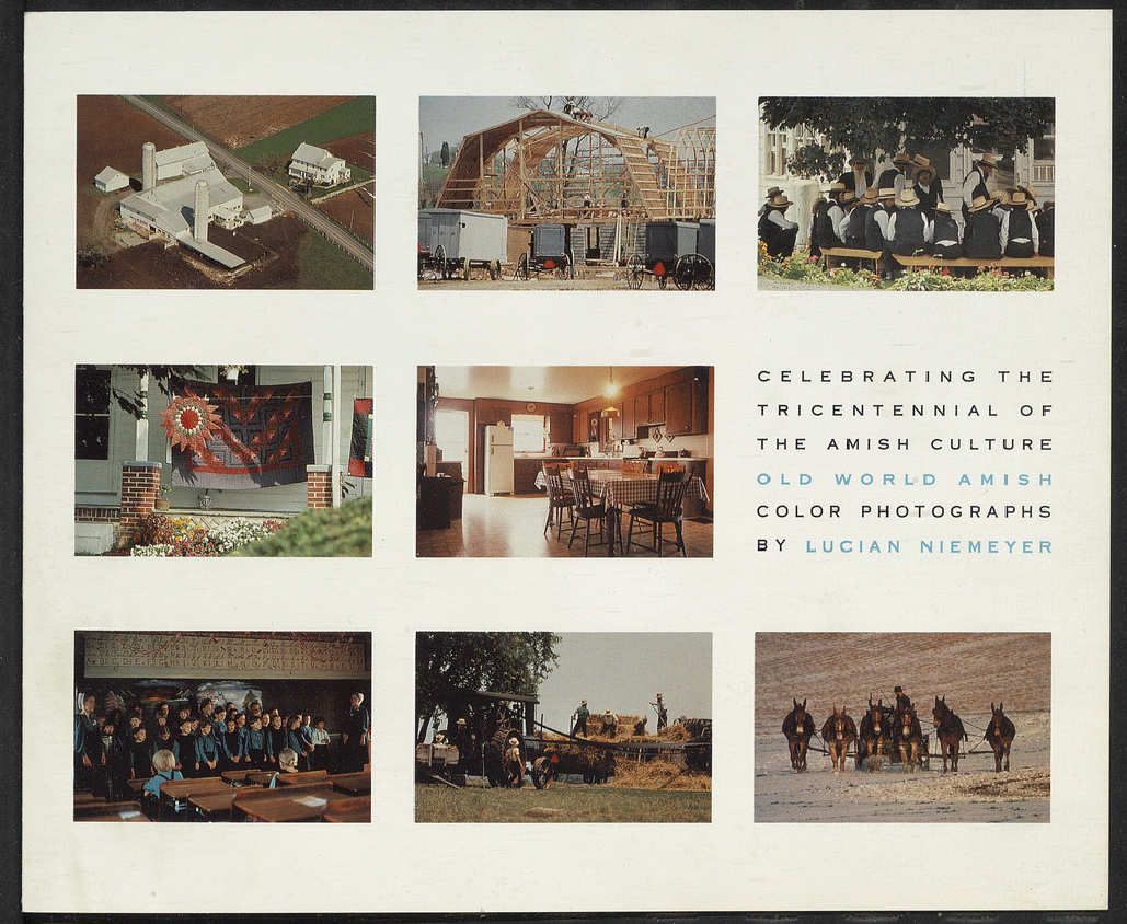 Celebrating the Tricentennial of the Amish Culture: Old World Amish ...