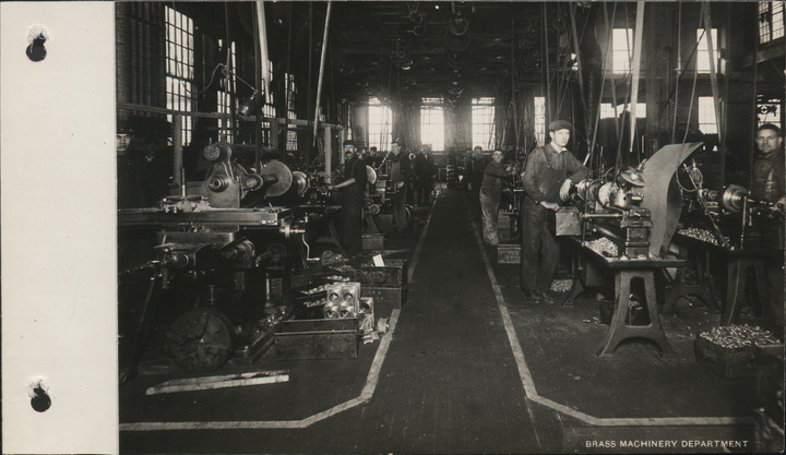 Photograph 52: Brass Machinery Department | Lehigh Preserve
