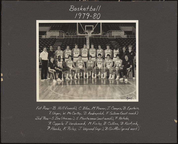 Men's Basketball 1979-1980 | Lehigh Preserve