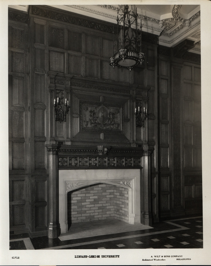 Building / Linderman Library Reading Room / Library; Woodwork ...