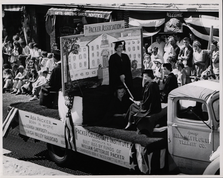 Packer, Asa, 1805-1879 / Parade Float | Lehigh Preserve