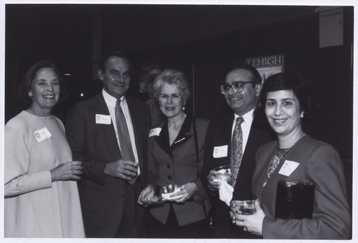 Marcia Wagner, Harold A. Wagner, Jan Bonge, Sunder Advani & wife Mona ...