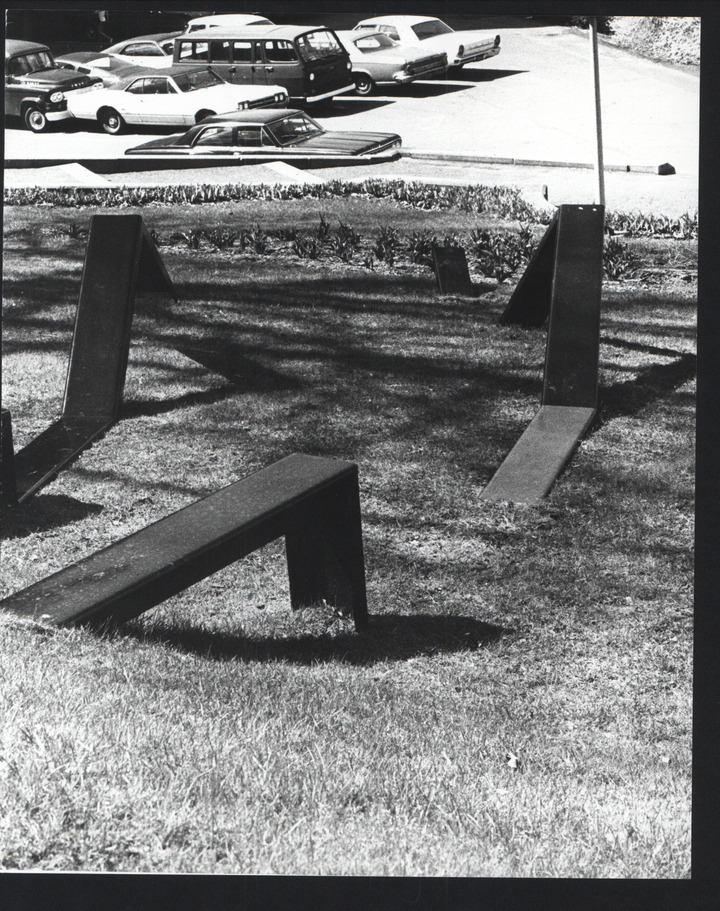 Sculpture, Front of Drown Hall | Lehigh Preserve