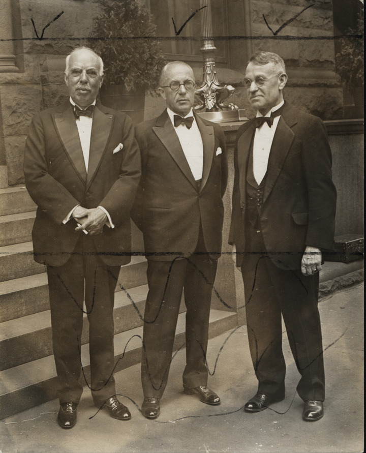 Group portrait / Dravo, Ralph Marshall; Merrick, Frank A.; Richards ...