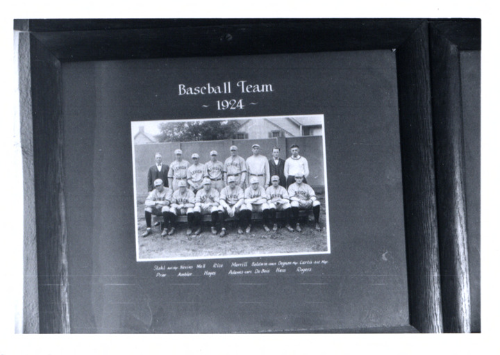 Group portrait / Stahl; Nevins; Mell; Rice; Merrill; Baldwin; Degnam ...