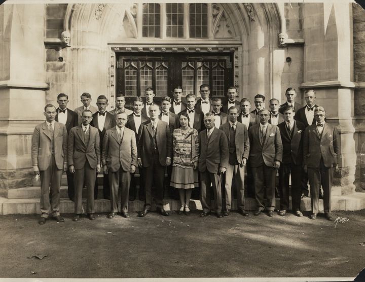 Group portrait / Connelly; Stewart, M.; Larkin, Frederick V.; Howell ...