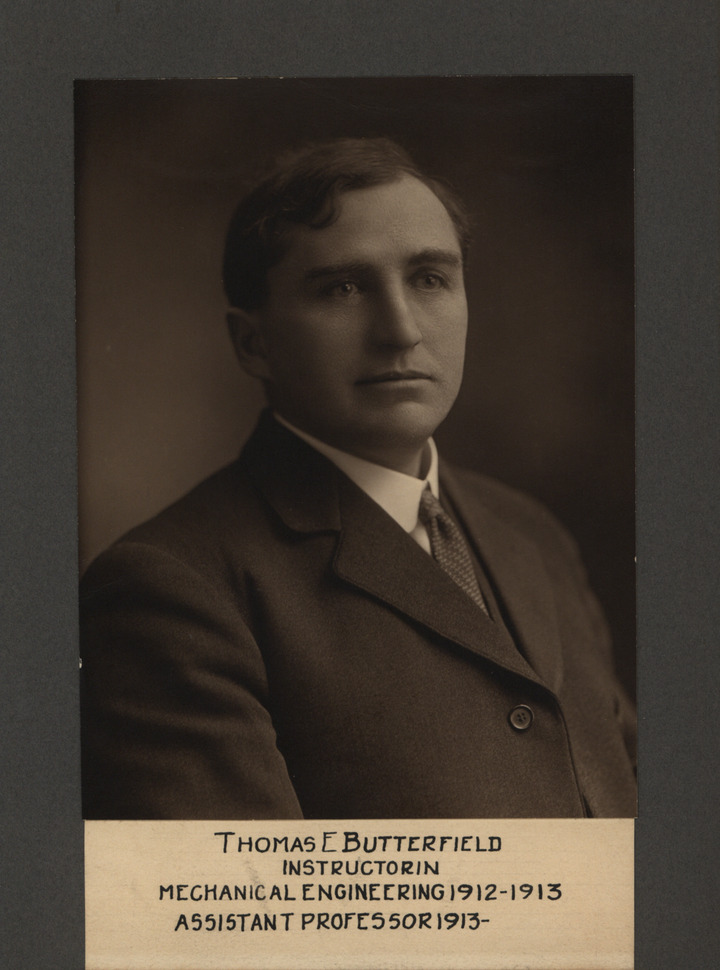 Portrait / Butterfied, Thomas E. / Mechanical engineering | Lehigh Preserve