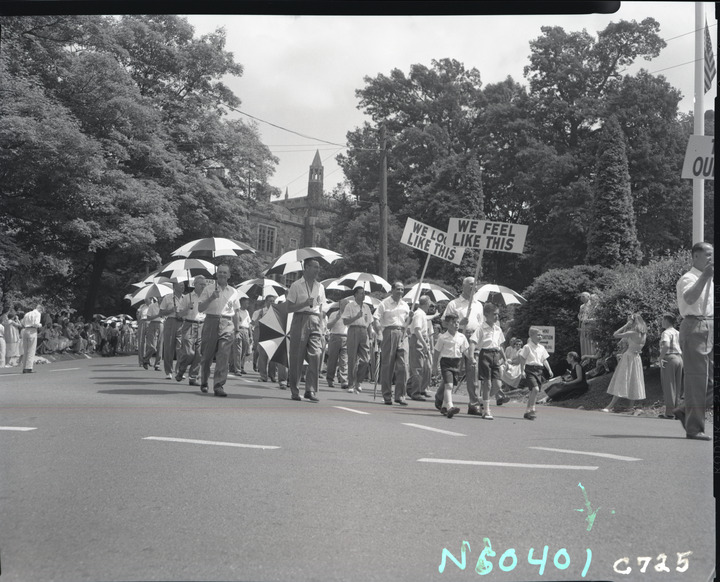Group portrait / Reunion Parade / 1927 | Lehigh Preserve