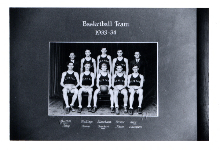 Group portrait / Bartlett; Stallings; Blanchard; Turner; Kern; Riley ...