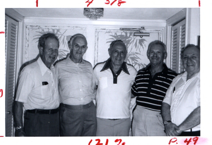 Group portrait / Levin, L.; Radding, J.; Suvalsky, M.; Alper, J.; Alper ...