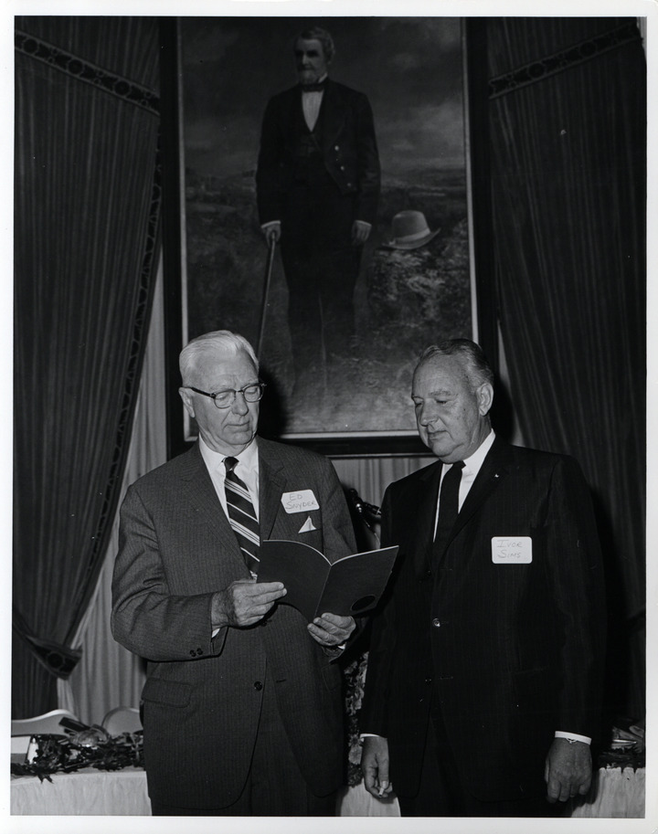 Group portrait / Snyder, Edwin H.; Sims, Ivor D. / Asa Packer Society ...