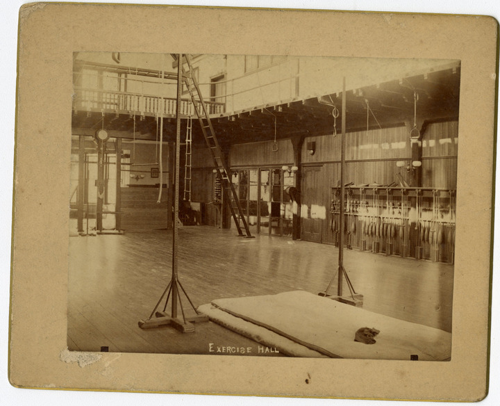 Exercise Hall interior (Coppee Hall) | Lehigh Preserve