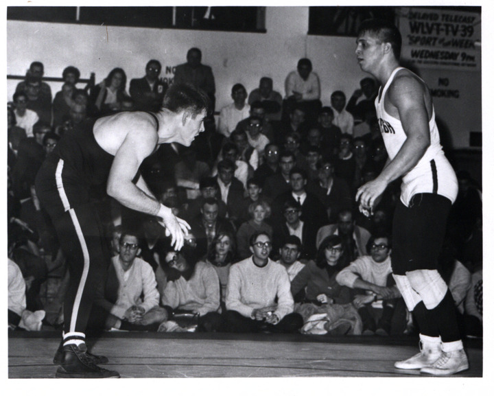 Group portrait / Bentz, Jack / Wrestling / 1970 | Lehigh Preserve
