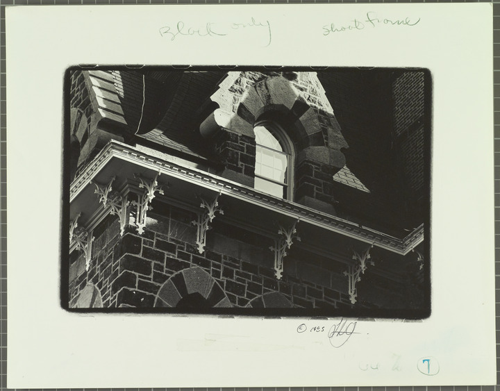 Architectural detail of Packer Hall, The University Center | Lehigh ...