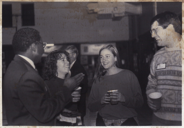 Henry Odi chats with Rachel Field '94, Rachel Kachur '94 & former ...