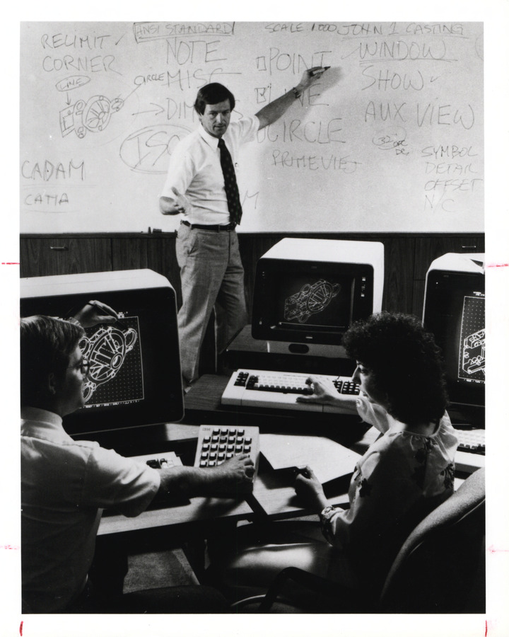 Group portrait / Computers; Lecture; Laboratory | Lehigh Preserve