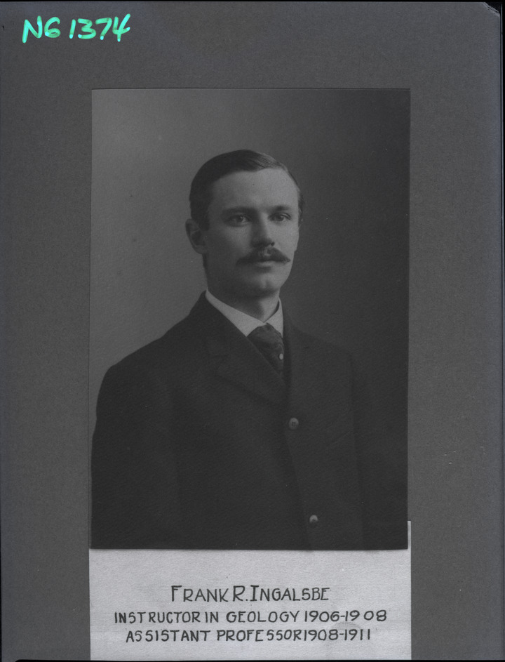 Portrait / Ingalsbe, Frank R. / Geology | Lehigh Preserve