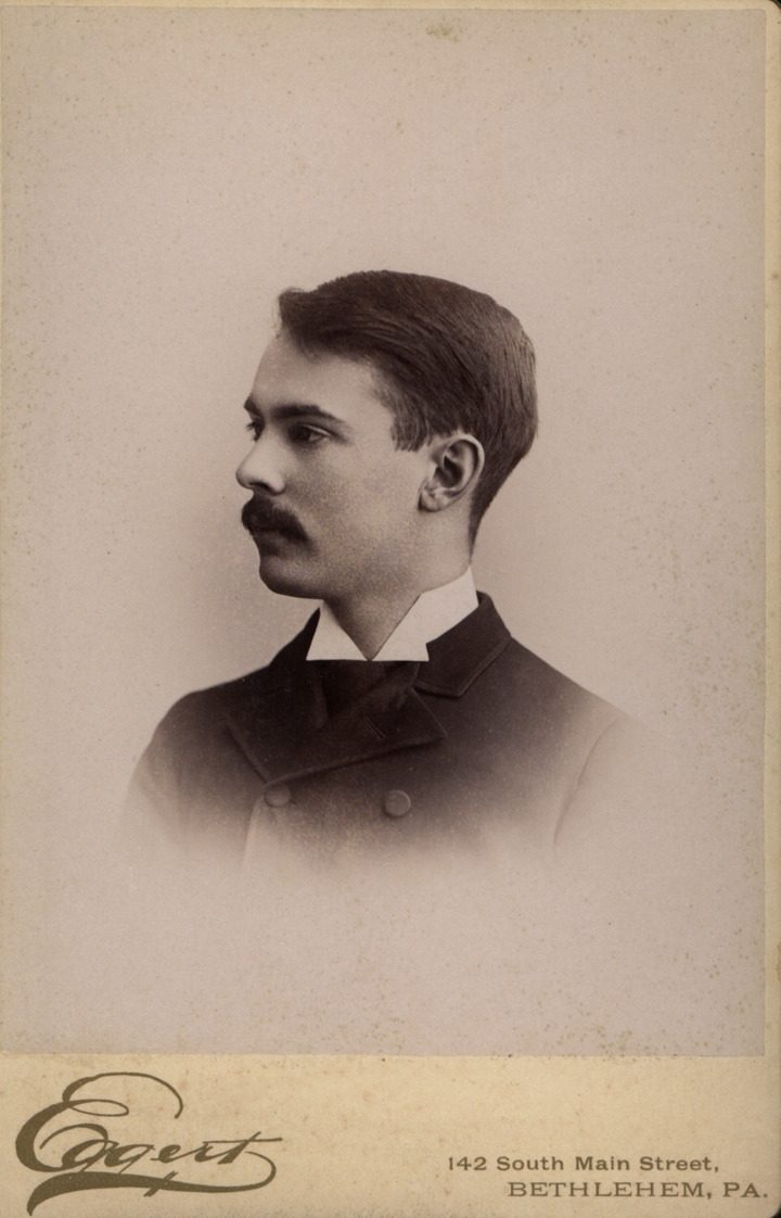 Portrait / Kerlin, John Martin Sharpless / 1889 | Lehigh Preserve