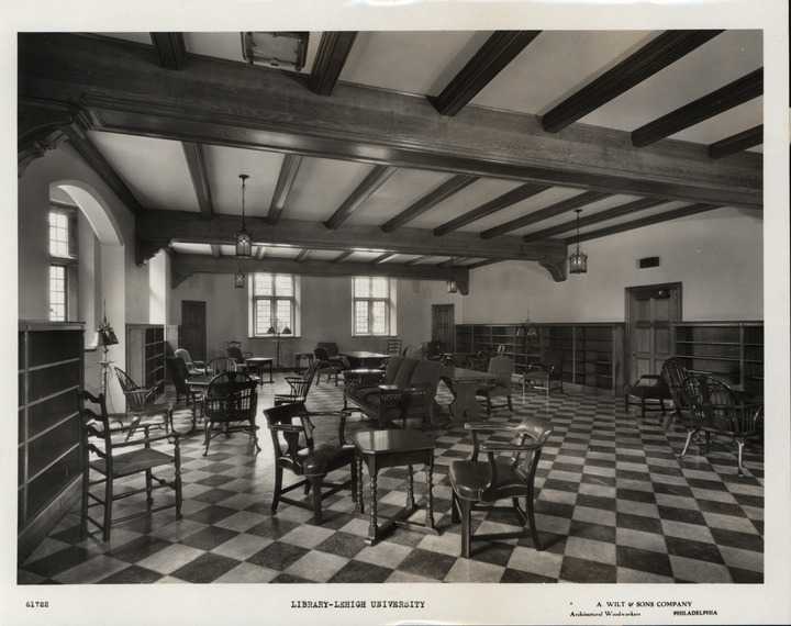 Building / Linderman Library, Leisure Reading Room, Media Productions ...