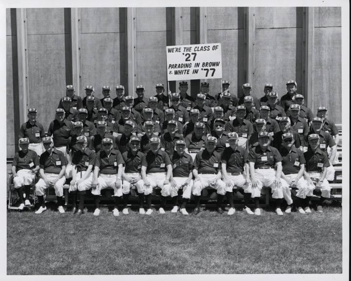 Group portrait / 50th Reunion / 1927 | Lehigh Preserve