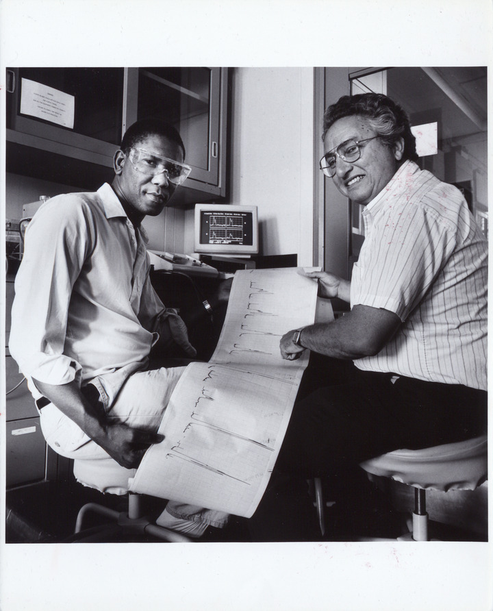 Professor Cesar A. Silebi in Chemical Engineering Lab | Lehigh Preserve