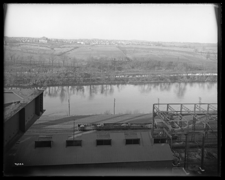 View taken from top of blast furnaces | Lehigh Preserve