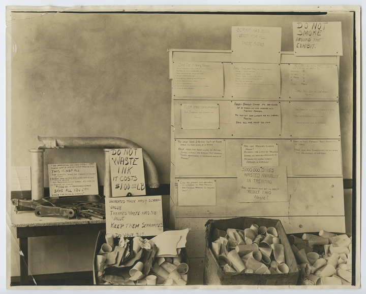 Factory Waste Display | Lehigh Preserve