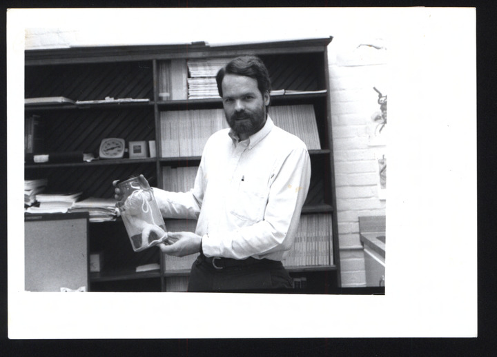 Professor Craig Williamson showing a demonstration | Lehigh Preserve