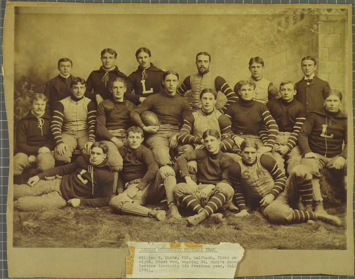 Group portrait / White, W.T. / Football Team | Lehigh Preserve