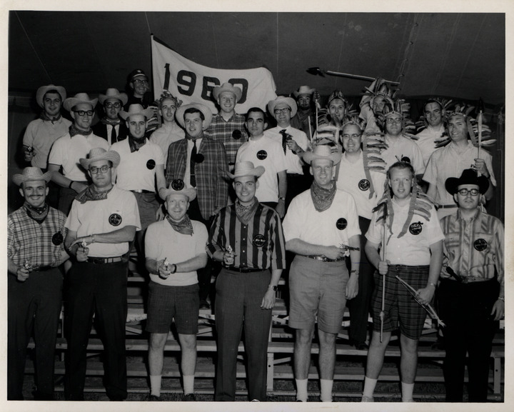 Group portrait / 5th Reunion / 1960 | Lehigh Preserve