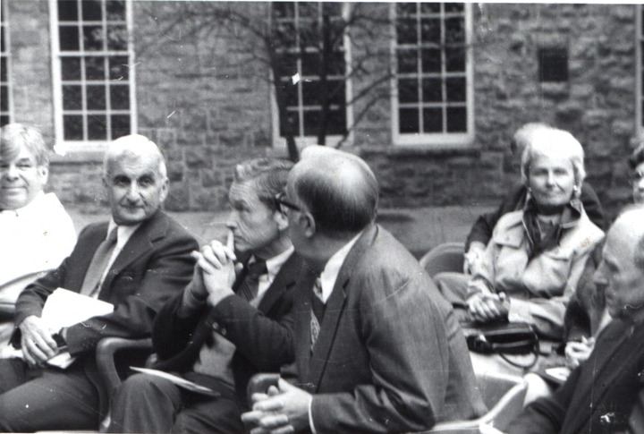 Group portrait / Sherman Fairchild Center for the Physical Sciences ...